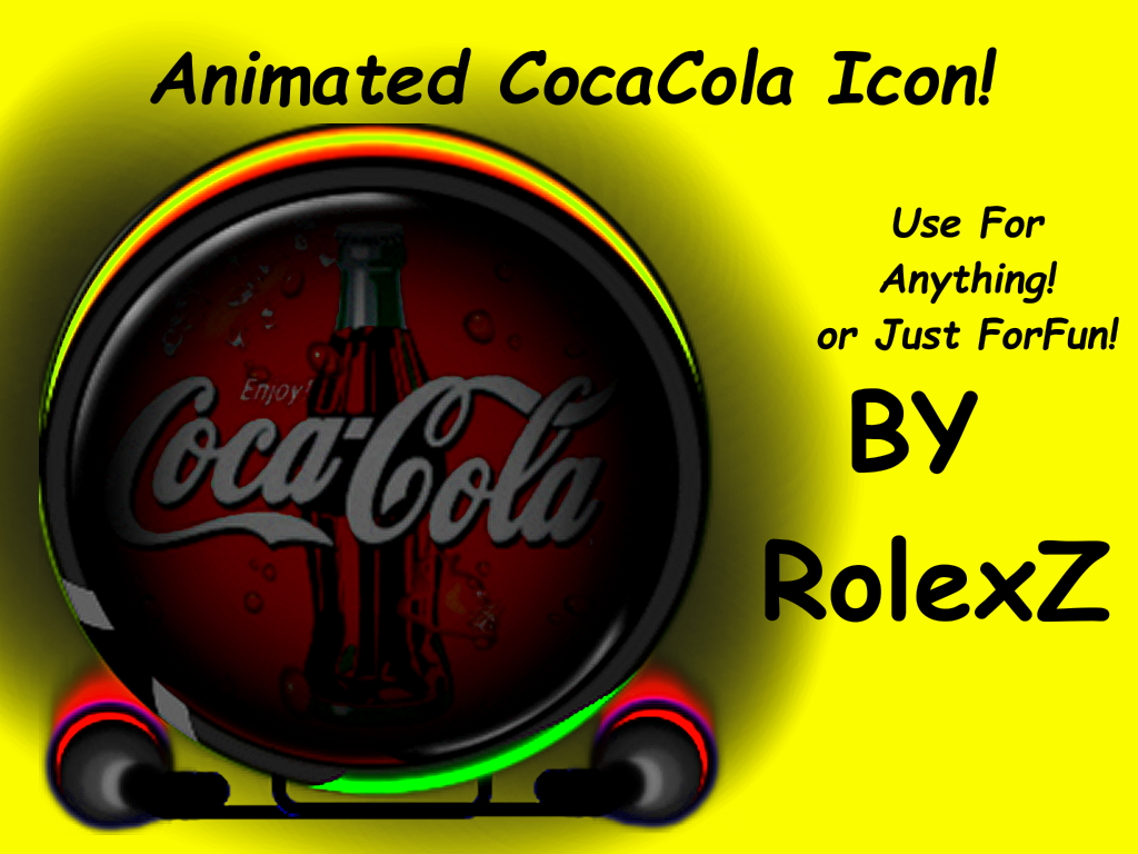 Animated Coca Cola Icon / RocketDock Shortcut by RolexZ on DeviantArt