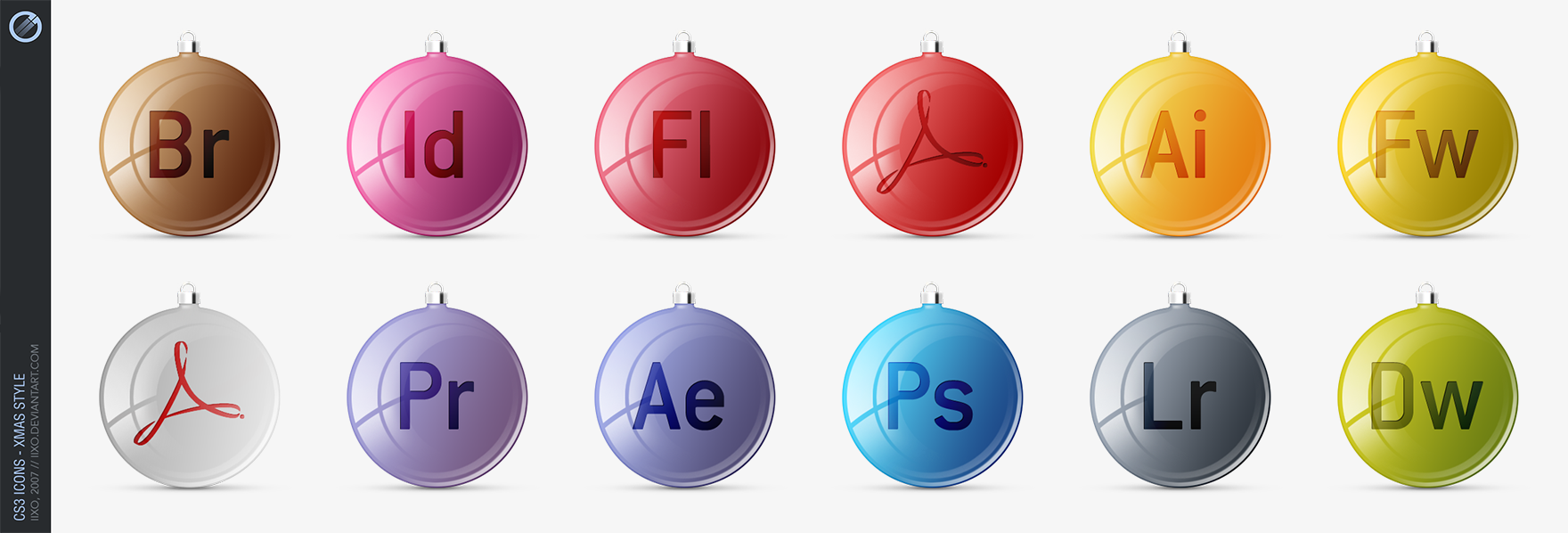 Adobe CS3 Icons - xMas style by iixo on DeviantArt