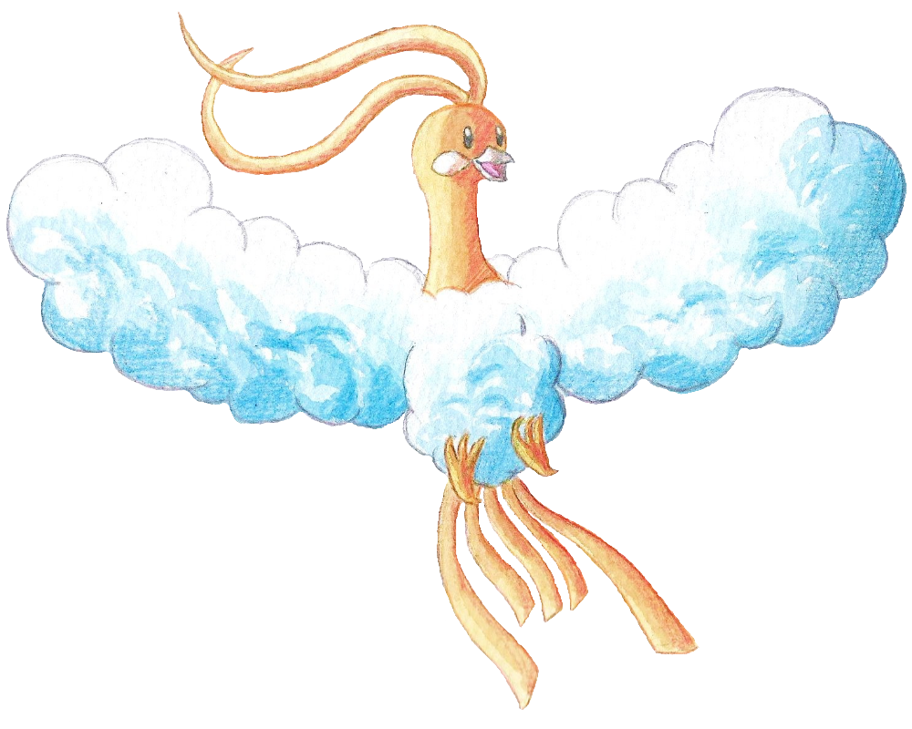 Dragon Type Collab: Shiny Altaria by PitchBlackEspresso on DeviantArt