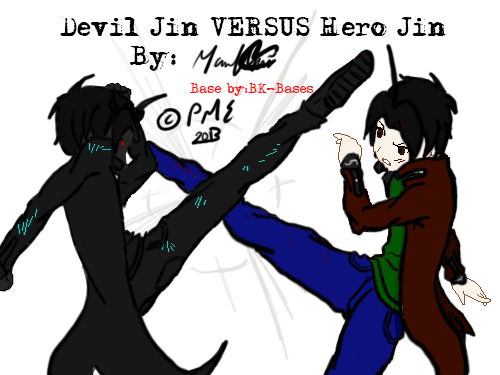 Jin vs Devil Jin by EchoSeeker on DeviantArt