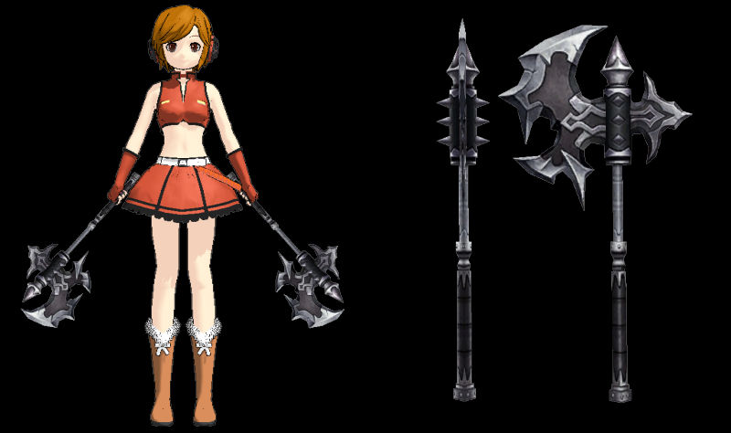 Rappelz: 1Hand Axe (Draka's Axe) by Jalmod on DeviantArt