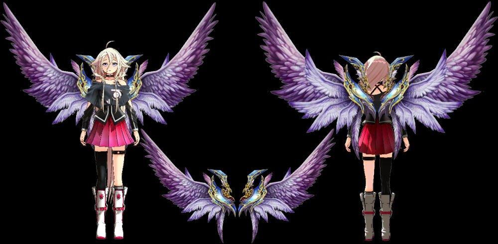 Rappelz: Shoulder decoration (Angels musky wing) by Jalmod on DeviantArt
