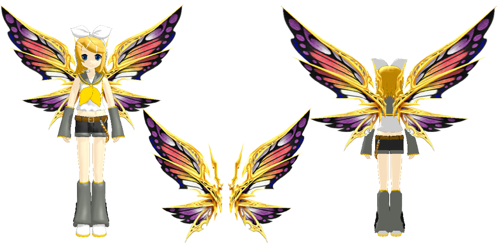 Rappelz:Shoulder decoration(Golden Butterfly Wing) by Jalmod on DeviantArt
