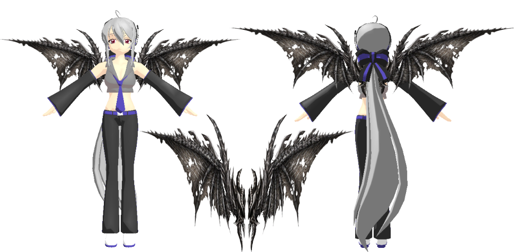 Rappelz: Shoulder decoration (Lusts Last Wing) by Jalmod on DeviantArt