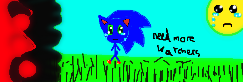 sonic crying by super-cute-sonic on DeviantArt