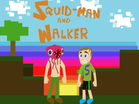 Squidman and Walker Play Minecraft by HeywoodMurray on DeviantArt