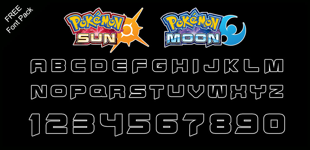 Font Pack: Sun and Moon by Mucrush on DeviantArt
