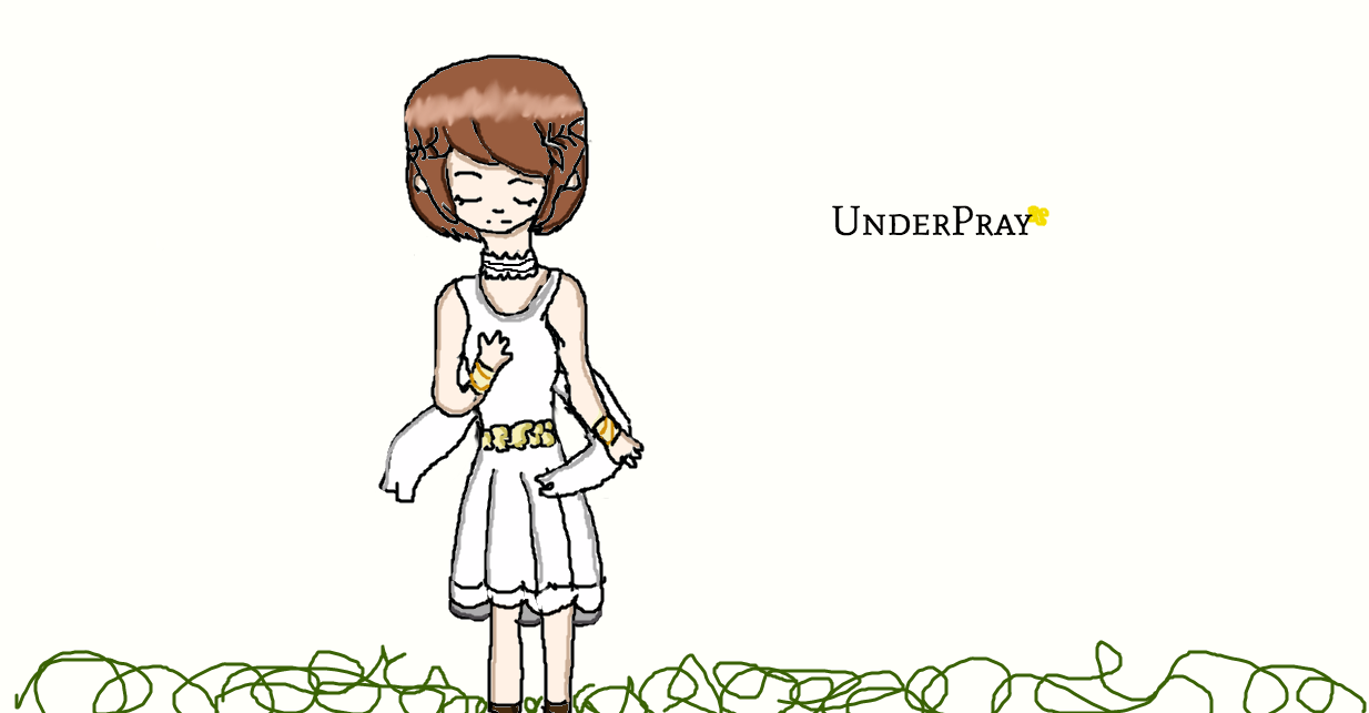UnderPray Frisk by MewFlowerNF on DeviantArt