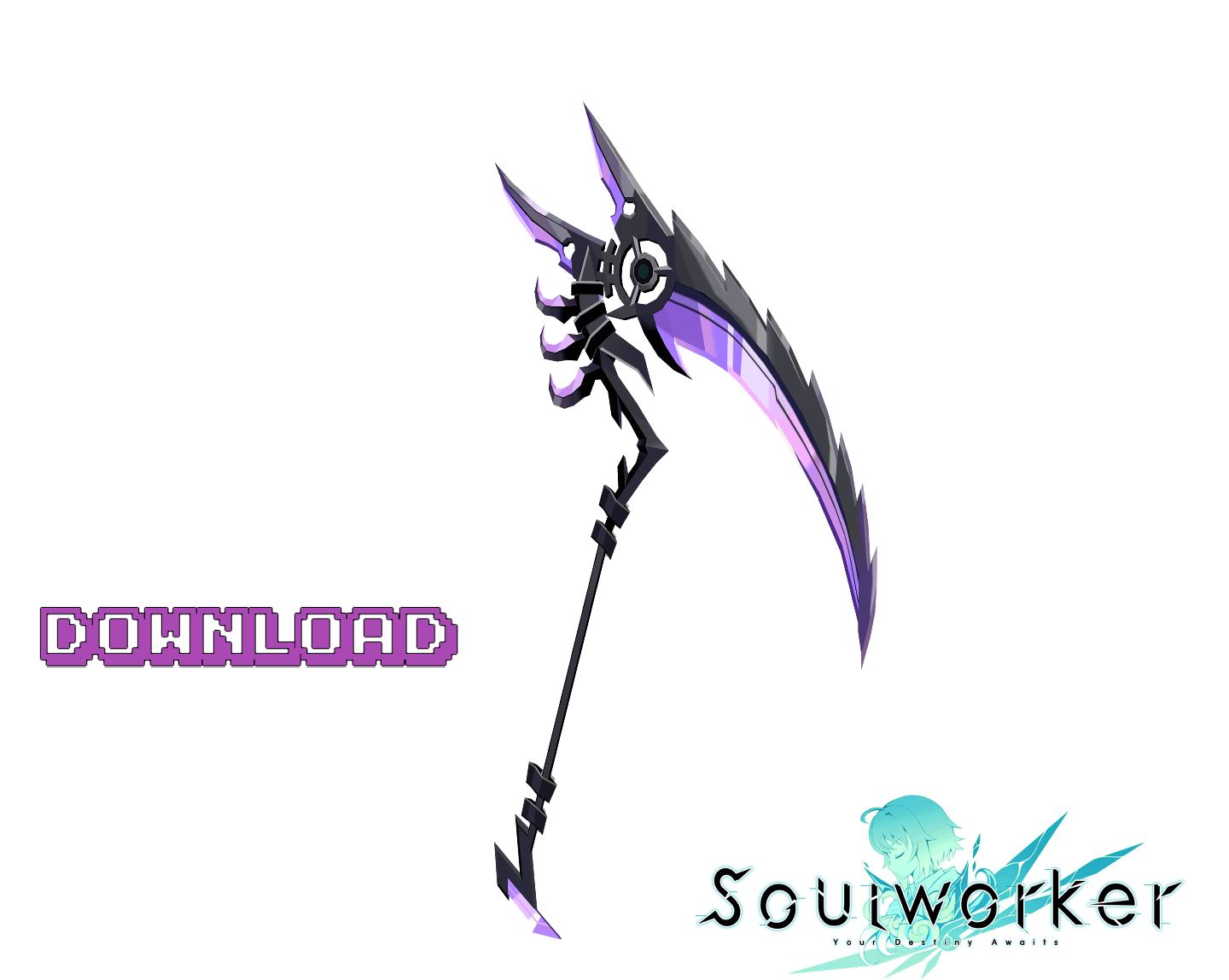 [ MMD ] Soulworker Mist Scythe ( PMX + FBX DL ) by DeadPikaGirlYT on ...