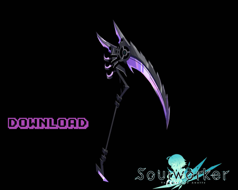 [ MMD ] Soulworker Mist Scythe ( PMX + FBX DL ) by DeadPikaGirlYT on ...