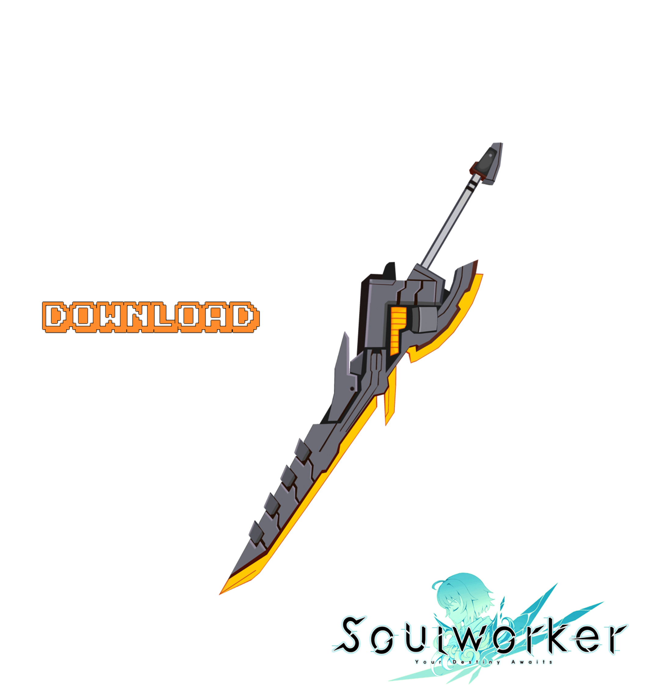 [ MMD ] Soulworker Soulum Sword ( PMX + FBX DL ) by DeadPikaGirlYT on ...