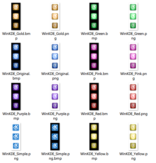 KDE Start Orbs for Start* by Anno0001 on DeviantArt