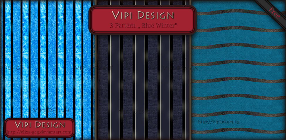 Pattern for photoshop - Blue winter by elixa-geg on DeviantArt
