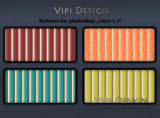 Patterns for photoshop - Lines v.3 by elixa-geg on DeviantArt
