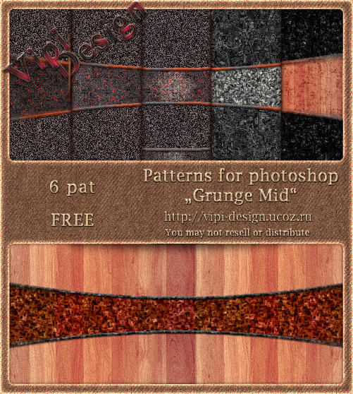 Patterns - Grunge Mid by elixa-geg on DeviantArt