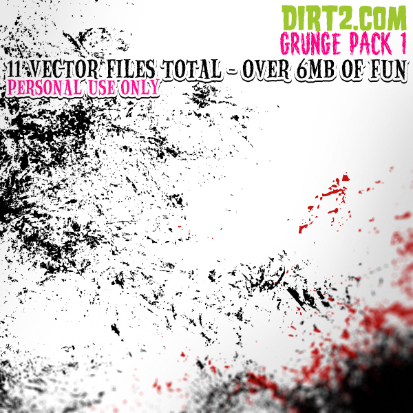 11 Vector Grunge Textures by KeepWaiting on DeviantArt