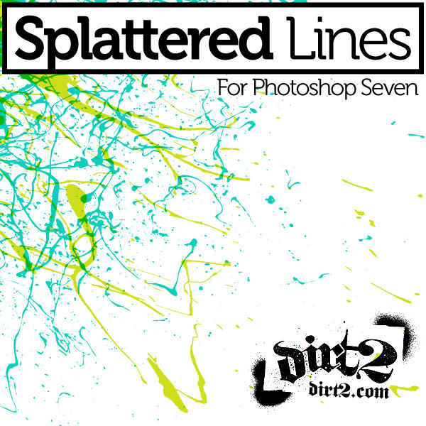 Splatter Line PS Brushes by KeepWaiting on DeviantArt
