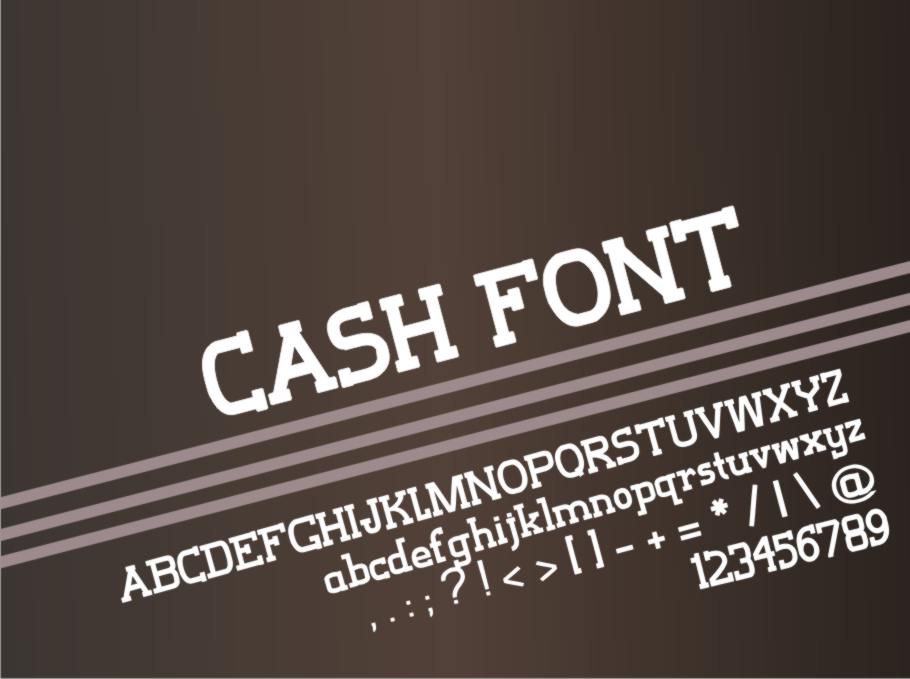 Johnny Cash Font