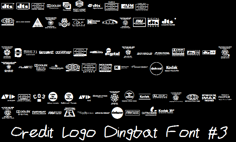 Credit Logo Dingbat Font #3 by LogomaxProductions on DeviantArt