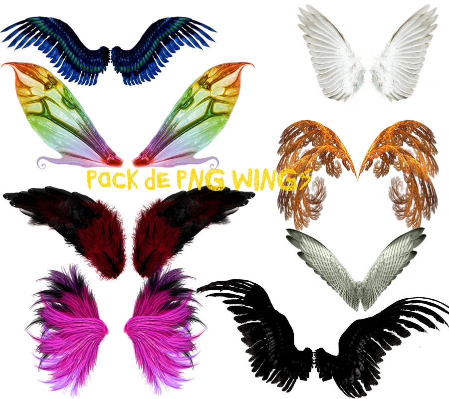 Wings Png pack by mimimimi997 on DeviantArt