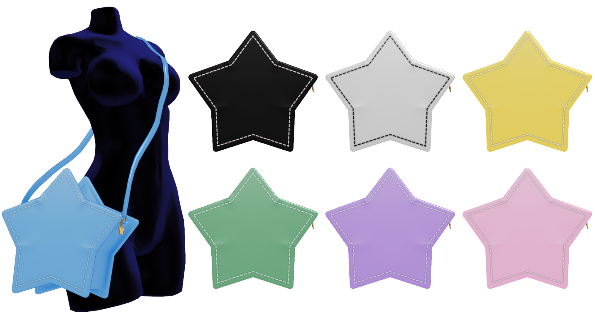 MMD/VRChat Starlight Purse ~$2.50 P2U~ by Arneth-Myndraavn on DeviantArt