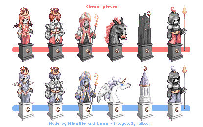 Ragnarok Chess Pieces by Cheila on DeviantArt