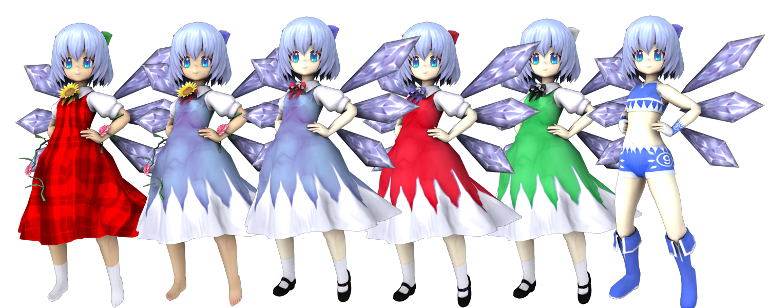 Cirno: Definitive version DL by JerichoAkemi on DeviantArt