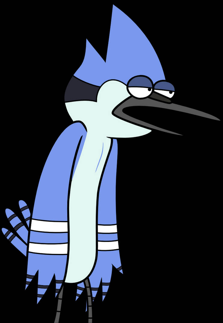 Mordecai is Unamused by mintinol on DeviantArt