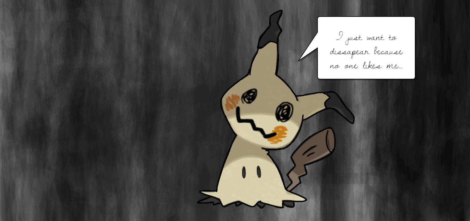 Sad Mimikyu by Queen-Natsu on DeviantArt