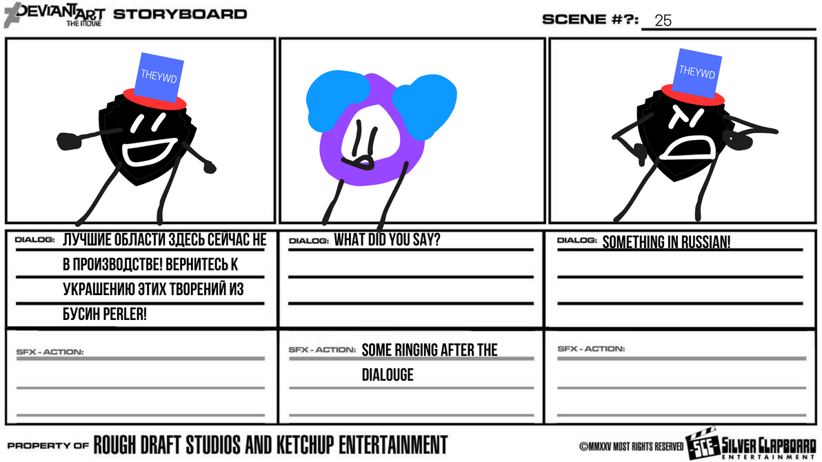 Storyboard I Made by TheYWD on DeviantArt