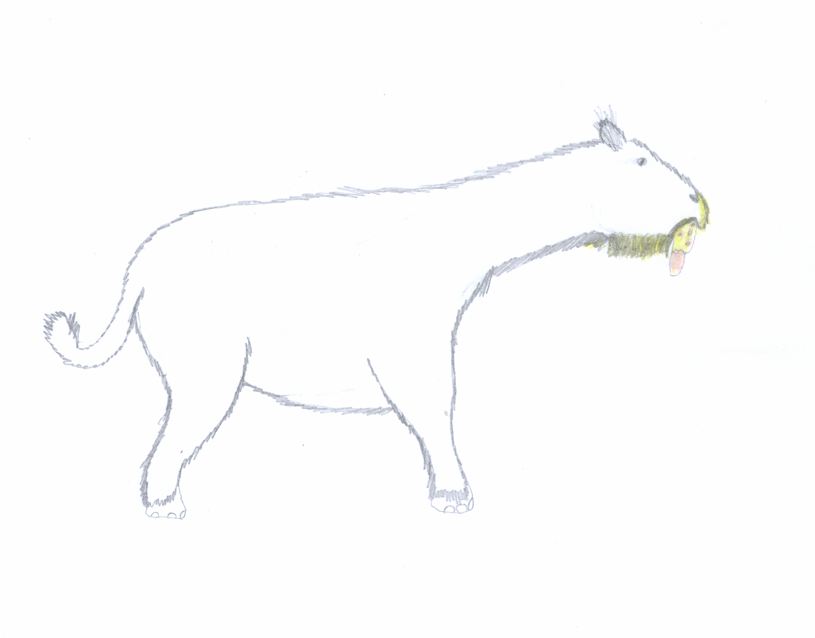 Indricothere Calf by AlexornisAntecedens on DeviantArt