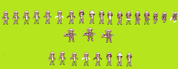 Illya Transformation UNCENSORED JUS Sprite sheet by kuroshirou87 on DeviantArt