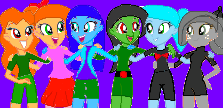 Zelda, Berry, Cat, Ender, Jenny, and Blazette by Bear3567 on DeviantArt