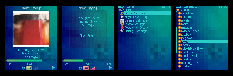 Cabbie Blue Theme for Rockbox by brunoxyz on DeviantArt