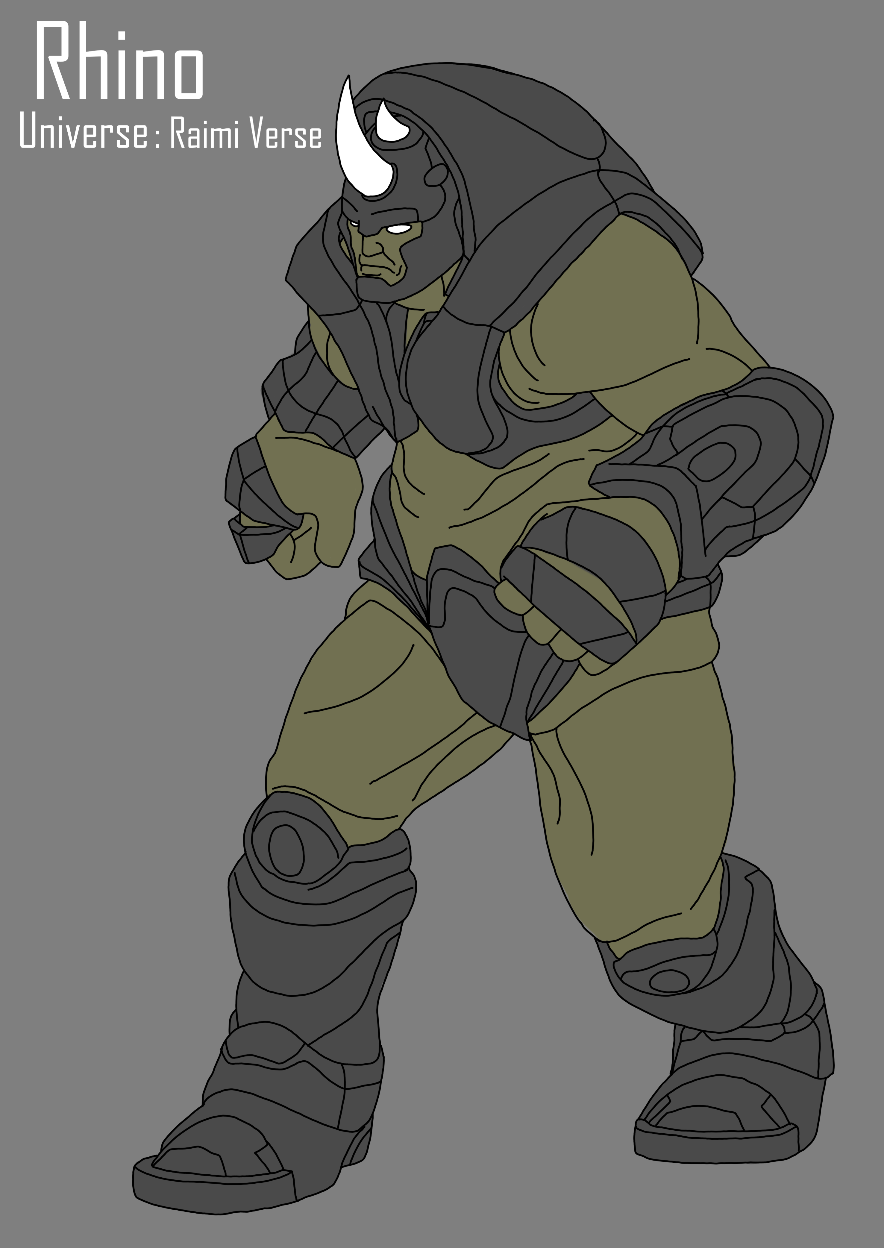 Rhino : Raimi Verse by dragonkid17 on DeviantArt