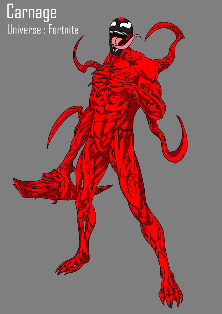 fortnite carnage coloring pages