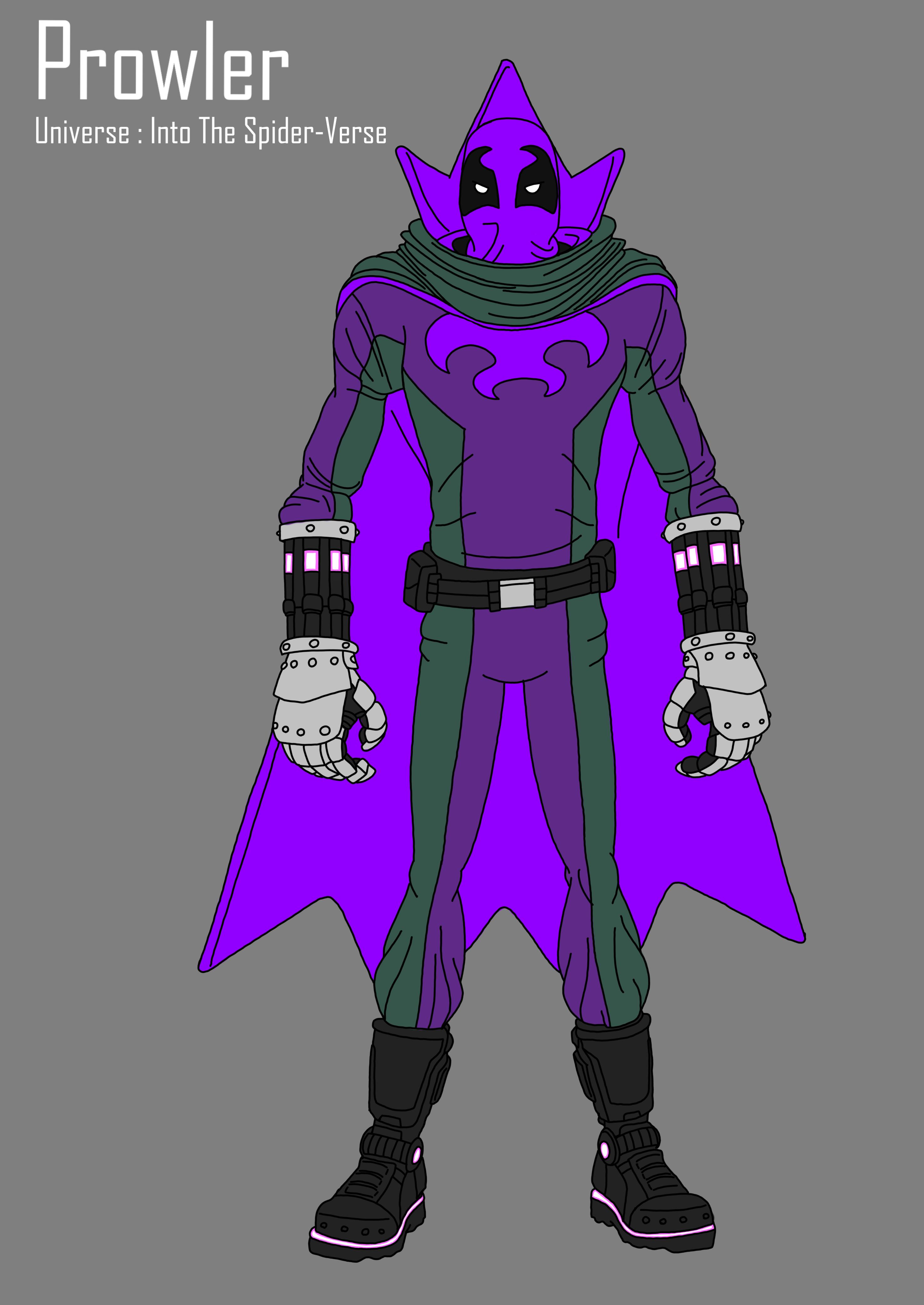 Prowler : Into The Spider-Verse by dragonkid17 on DeviantArt