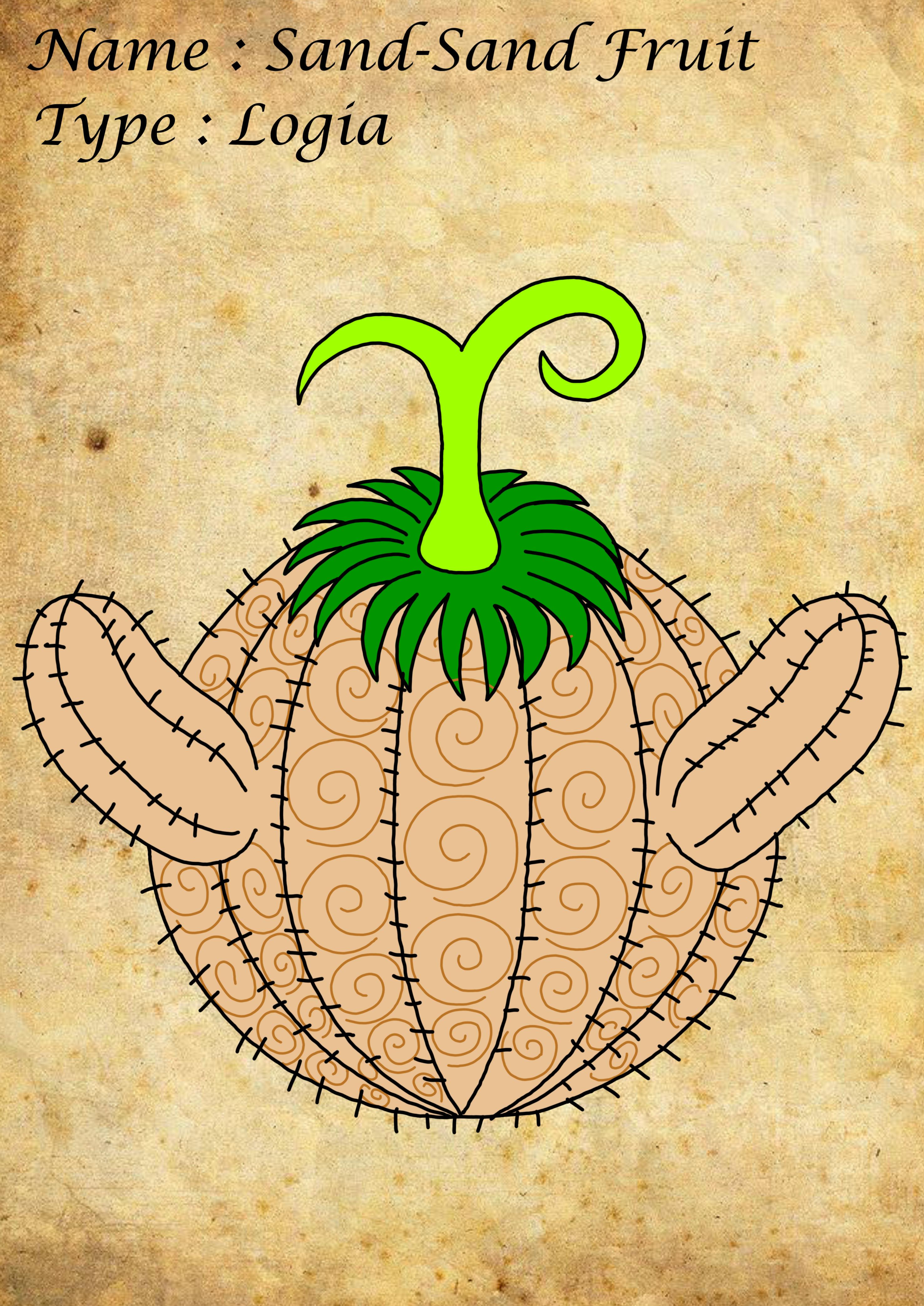 Sand-Sand Fruit by dragonkid17 on DeviantArt