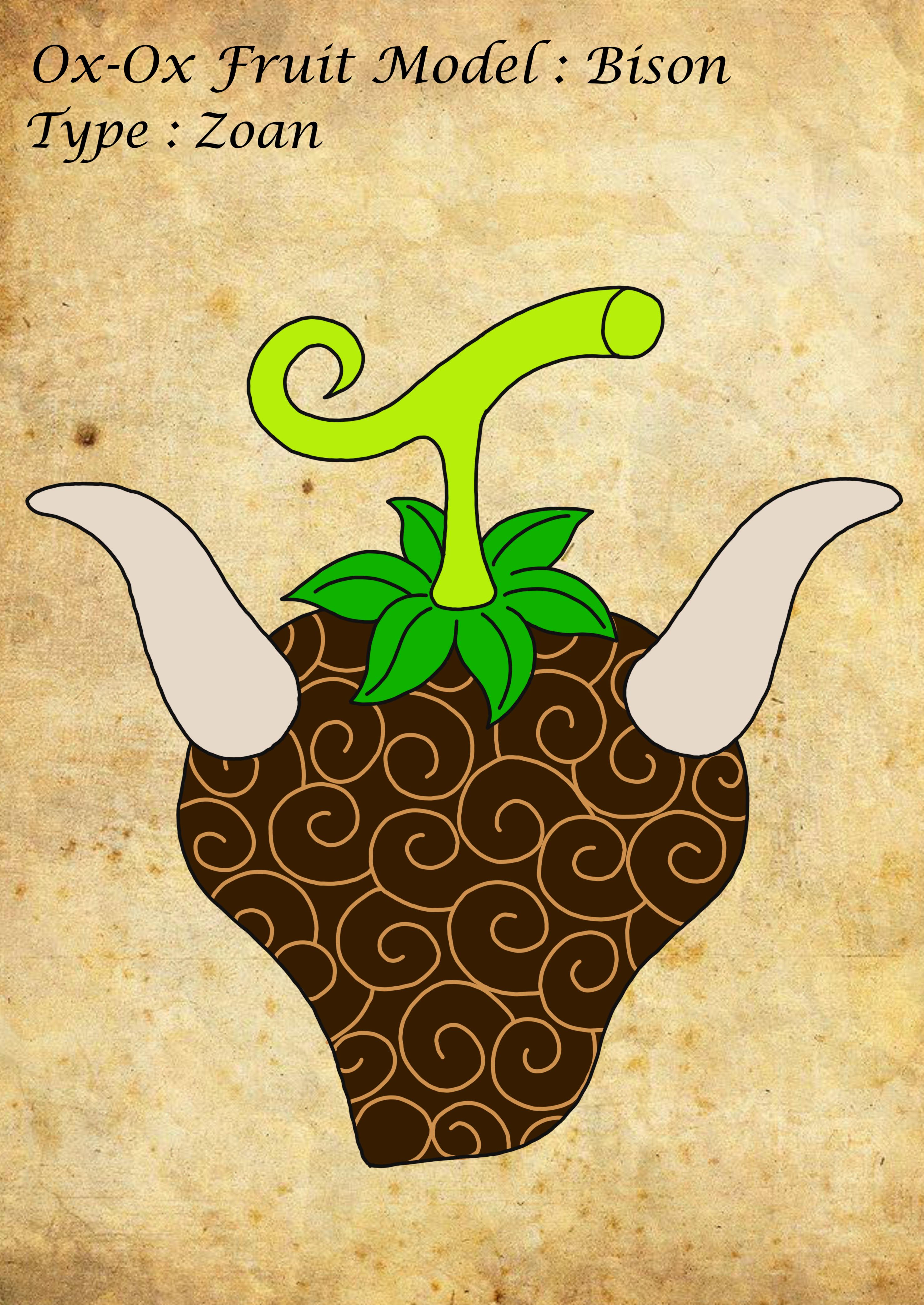 Ox-Ox Fruit Model : Bison Pg.1 by dragonkid17 on DeviantArt