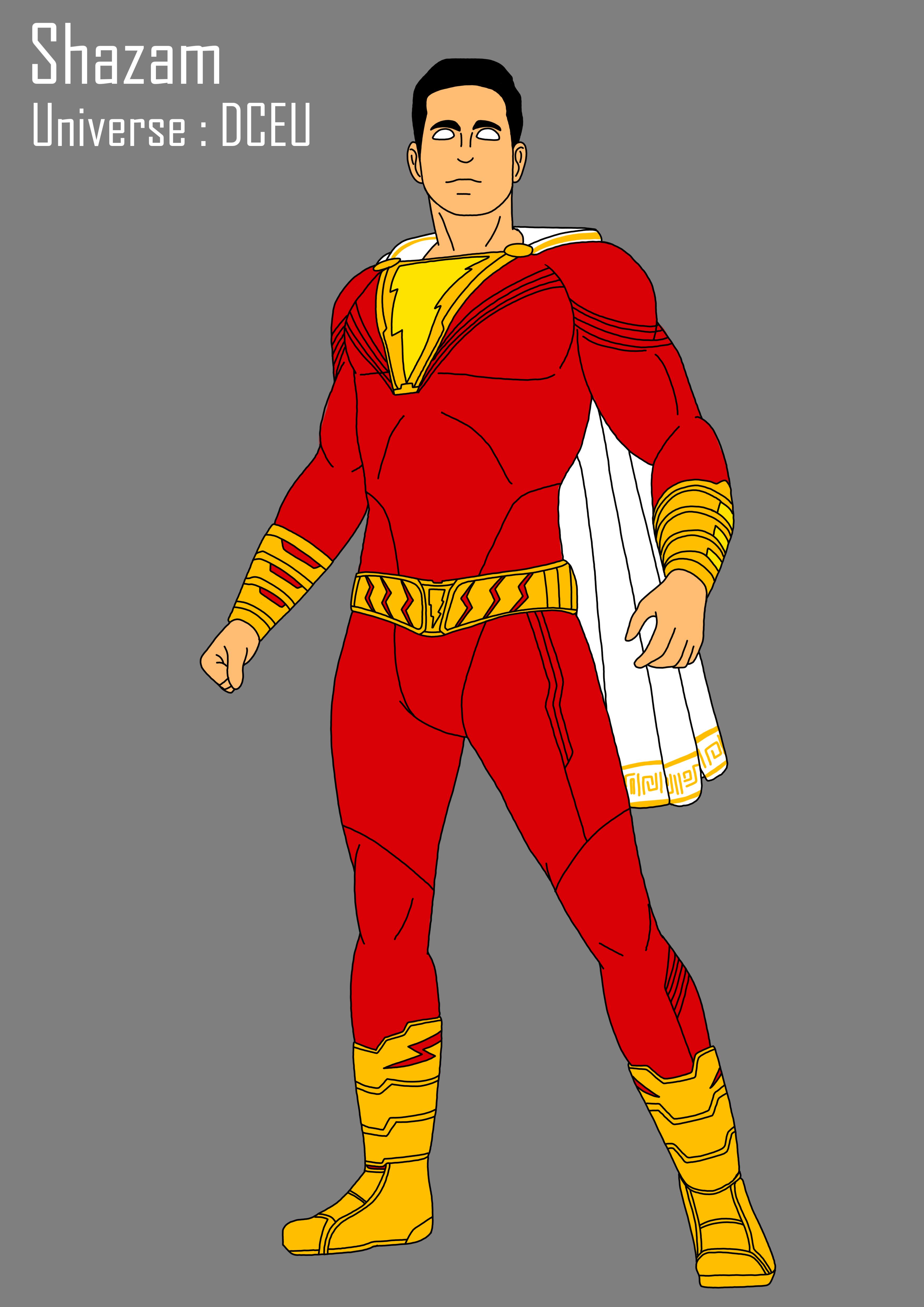 Shazam : DCEU by dragonkid17 on DeviantArt