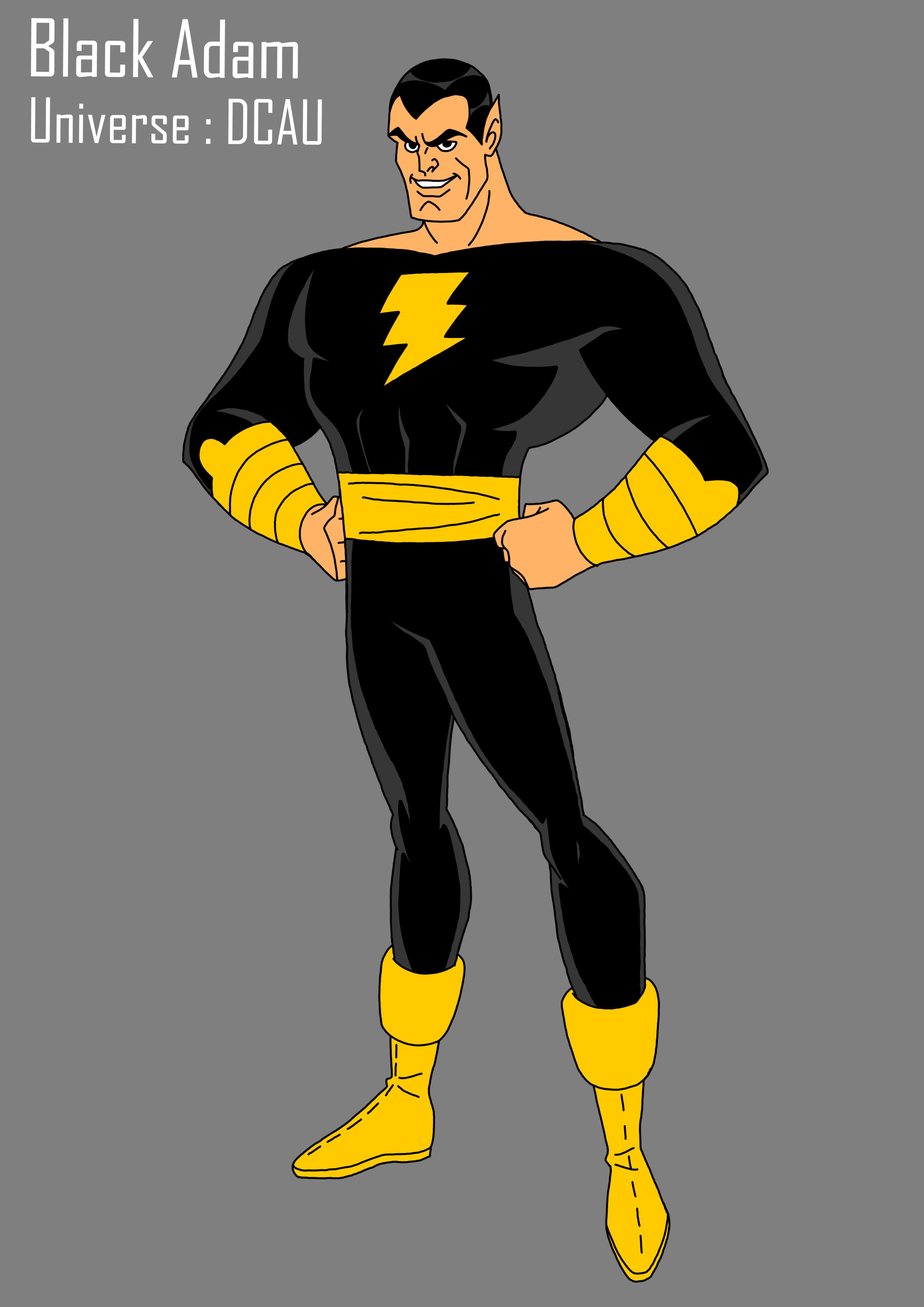 Black Adam : DCAU by dragonkid17 on DeviantArt