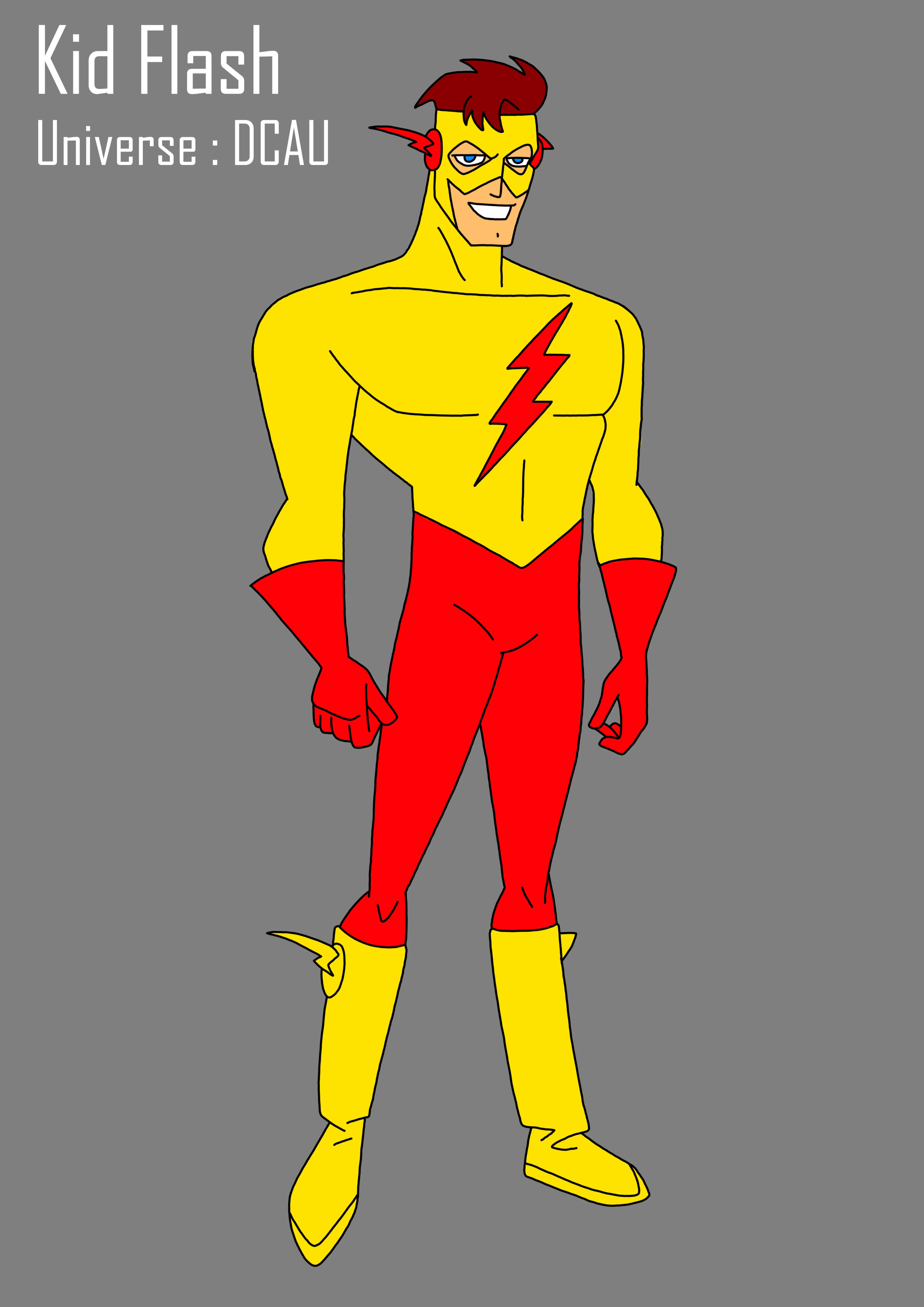 Kid Flash : DCAU by dragonkid17 on DeviantArt