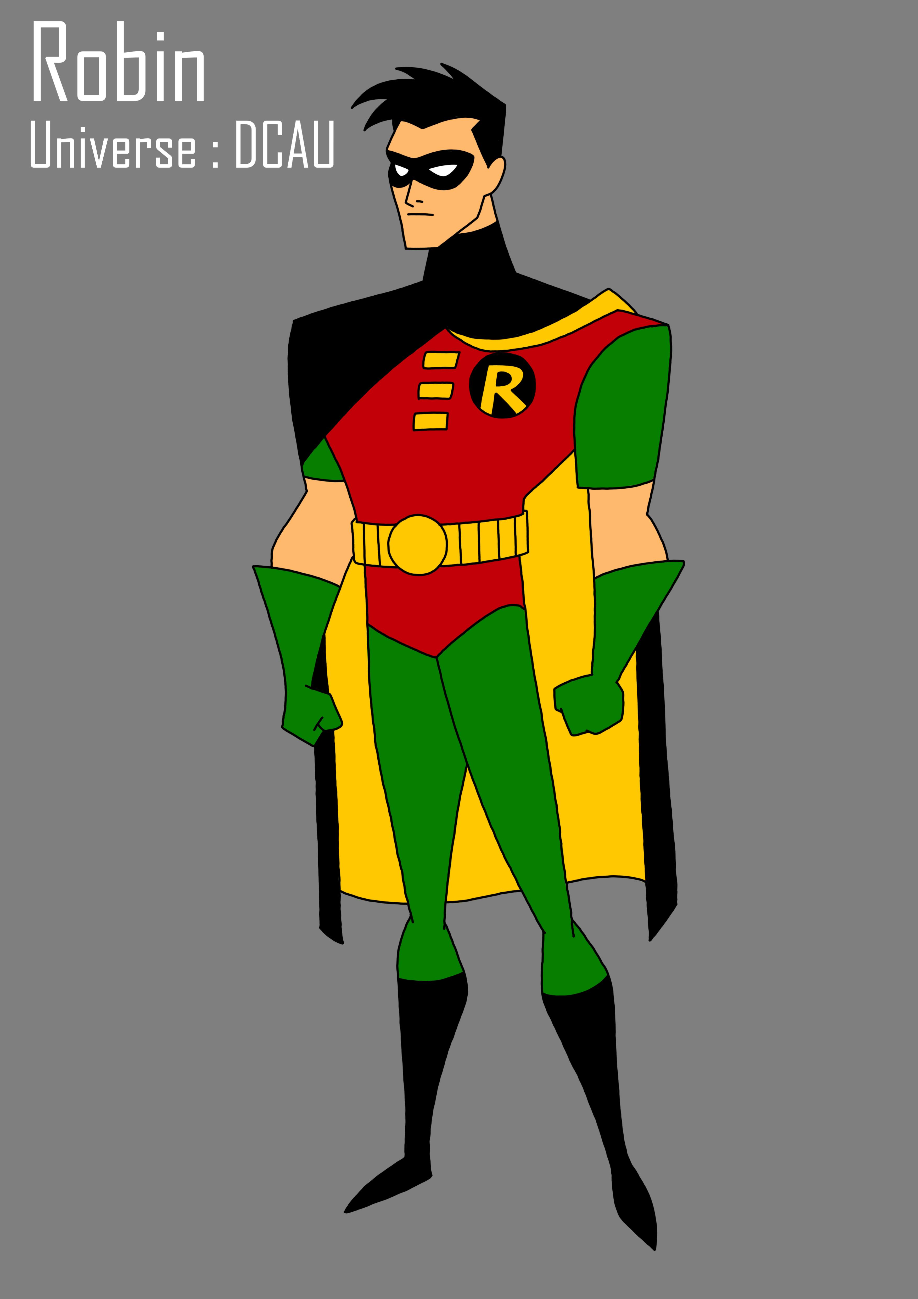 Robin : DCAU (Dick Grayson) by dragonkid17 on DeviantArt