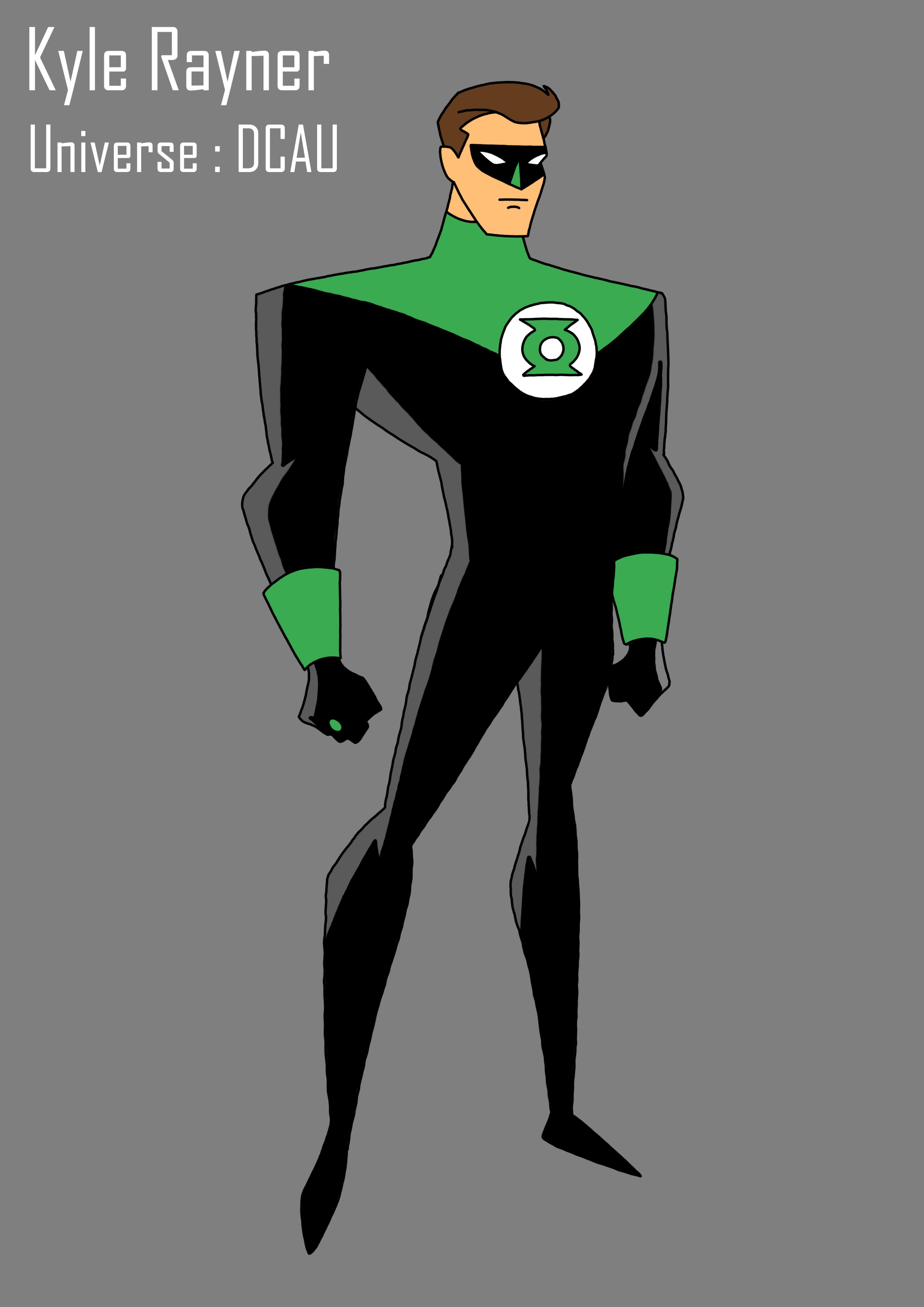 Kyle Rayner : DCAU by dragonkid17 on DeviantArt
