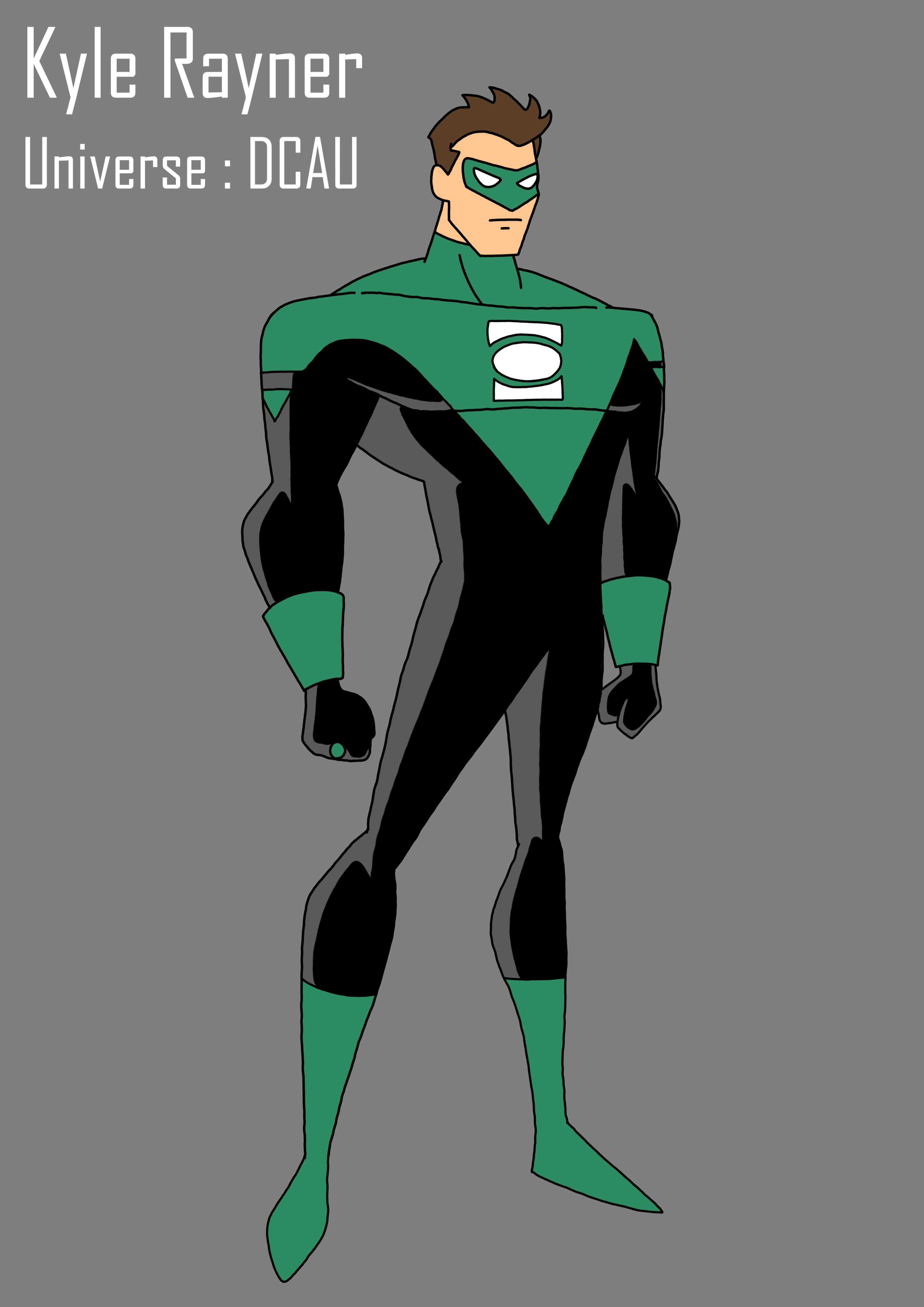 Kyle Rayner : DCAU (JLU) by dragonkid17 on DeviantArt