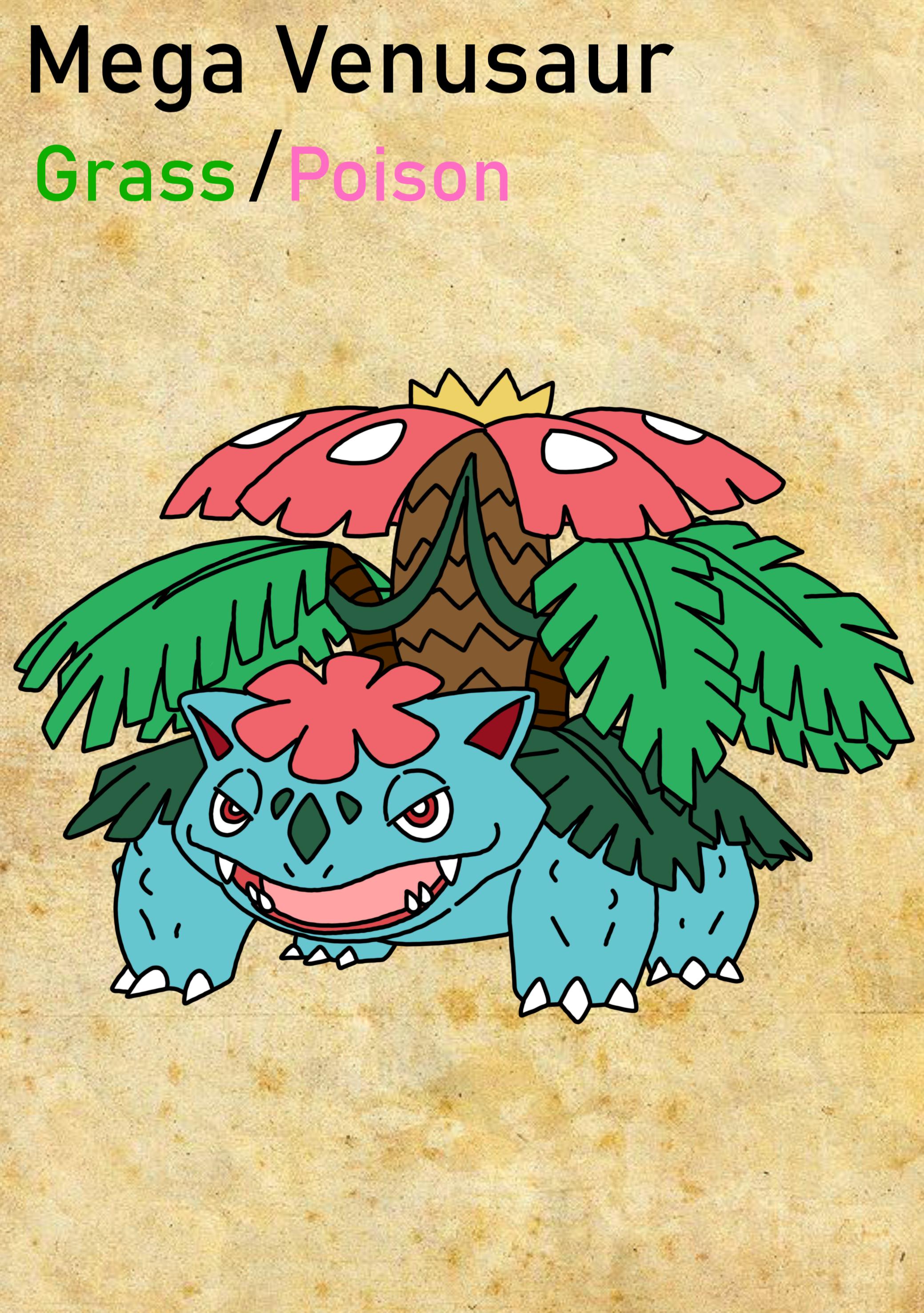 Mega Venusaur by dragonkid17 on DeviantArt