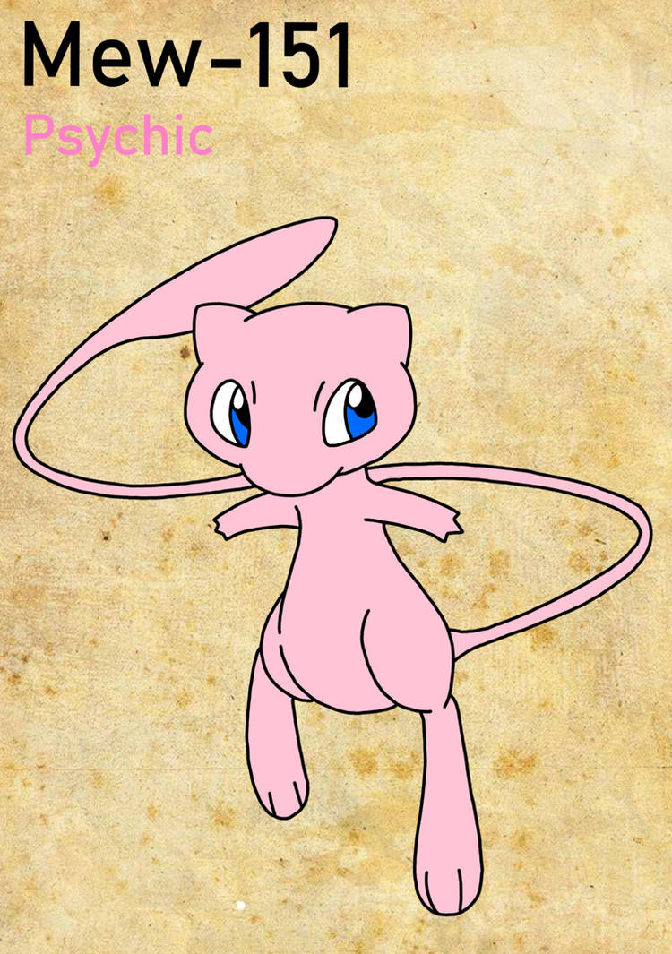 Mew-151 by dragonkid17 on DeviantArt