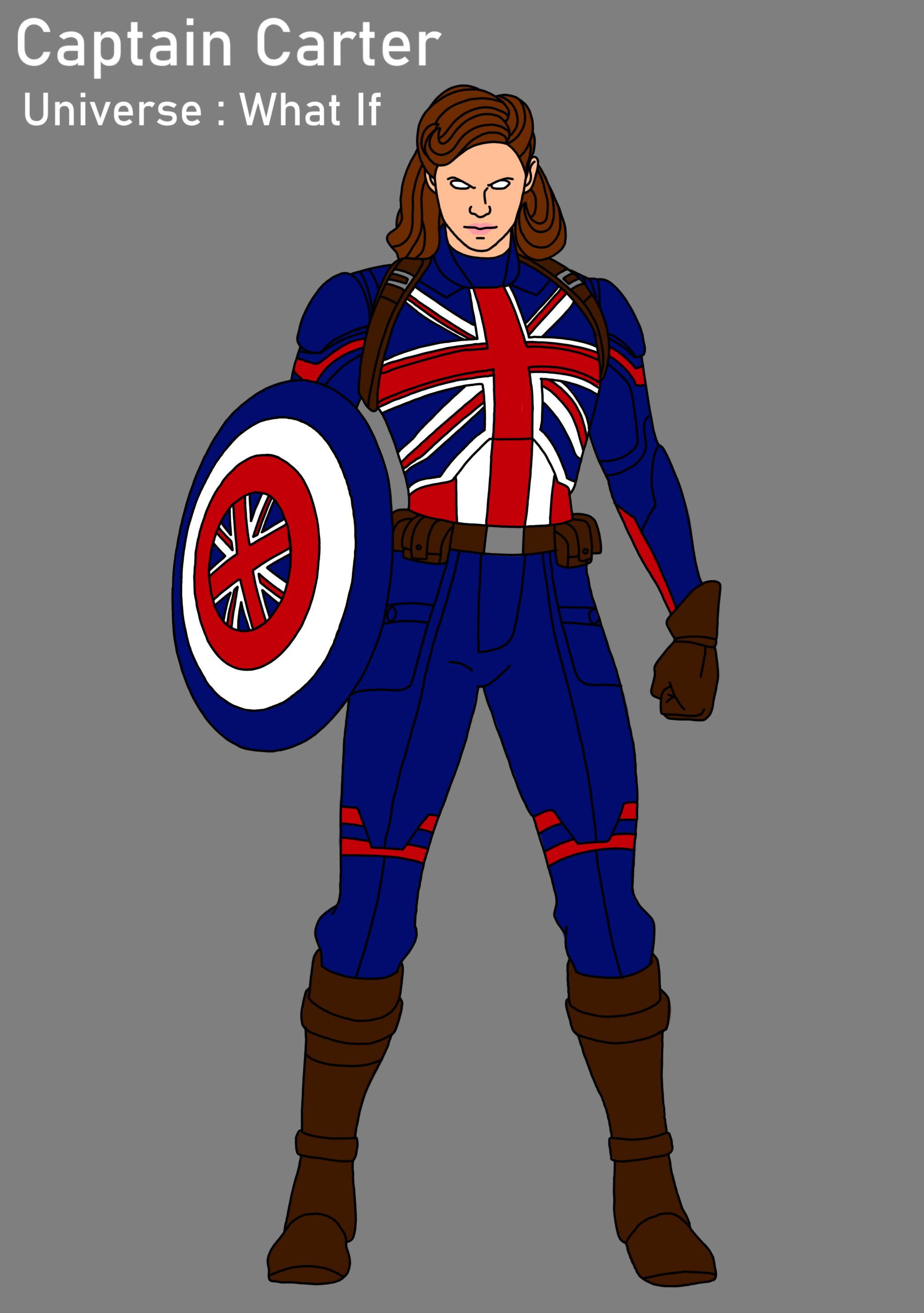 Captain Carter : What If by dragonkid17 on DeviantArt
