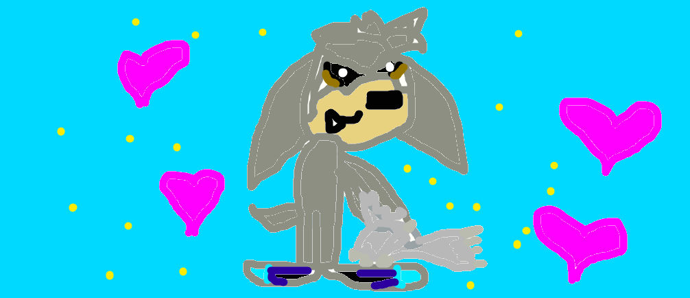 Silver The Werepuppy by aspenmommy on DeviantArt