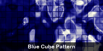 Blue Cube Pattern by draco-dragon84 on DeviantArt